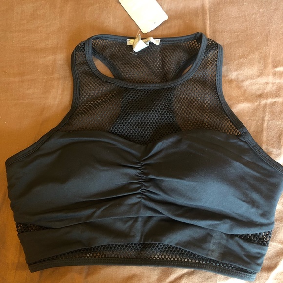 Forever 21 | Tops | Nwt Mesh Sports Bra | Poshmark